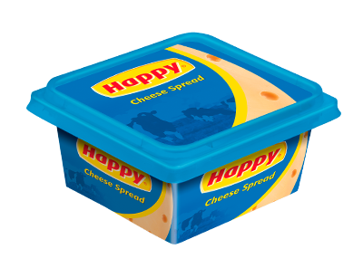 Check out our processed cheese products | Happy Cheese